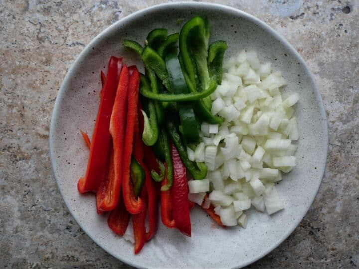 Italian Veal and Peppers - Dee's Little Kitchn